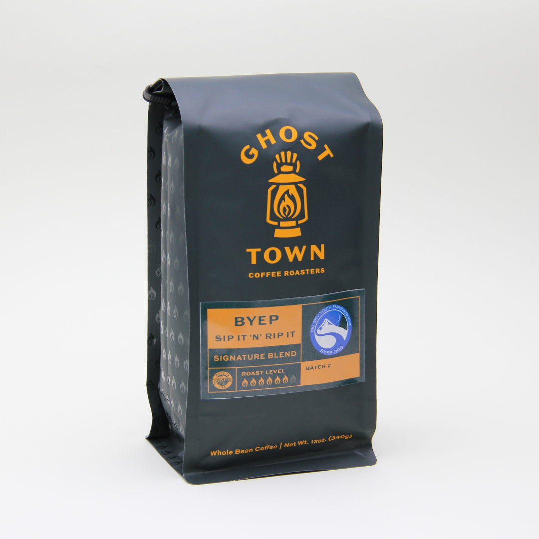 BYEP - Sip It 'N' Rip It - Dark Blend – Ghost Town Coffee Roasters